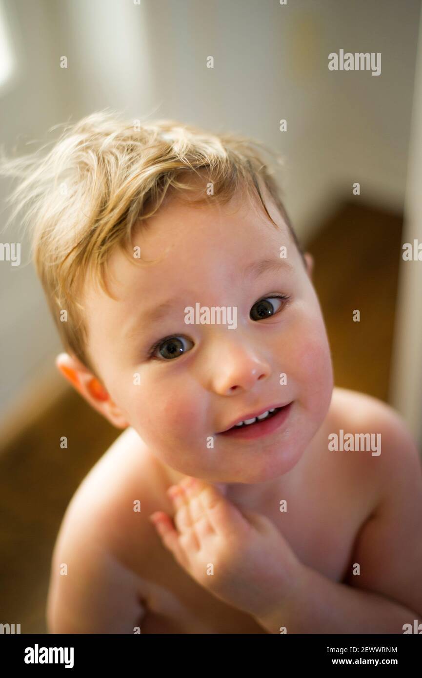 Portrait of a 2 years old boy Stock Photo - Alamy