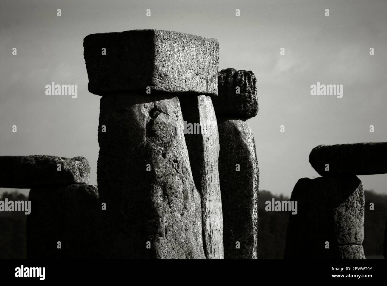 Stonehenge megalithic structures Stock Photo - Alamy