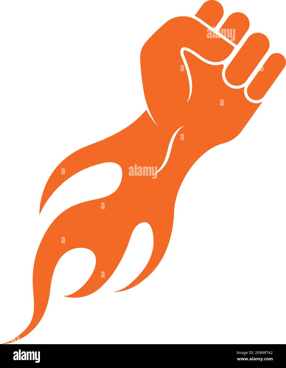 Boxing arm raised Stock Vector Images - Alamy