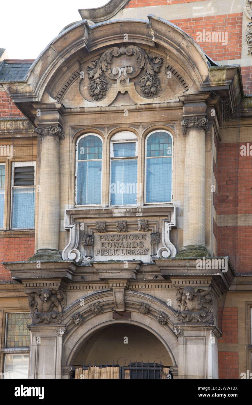Acton Public Library Centre Passmore Edwards by Maurice B. Adams Stock ...