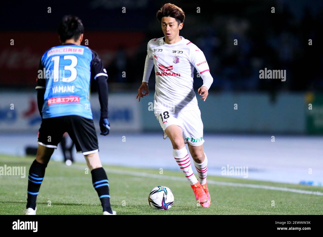 Kawasaki Todoroki Stadium, Kanagawa, Japan. 3rd Mar, 2021. Jun ...