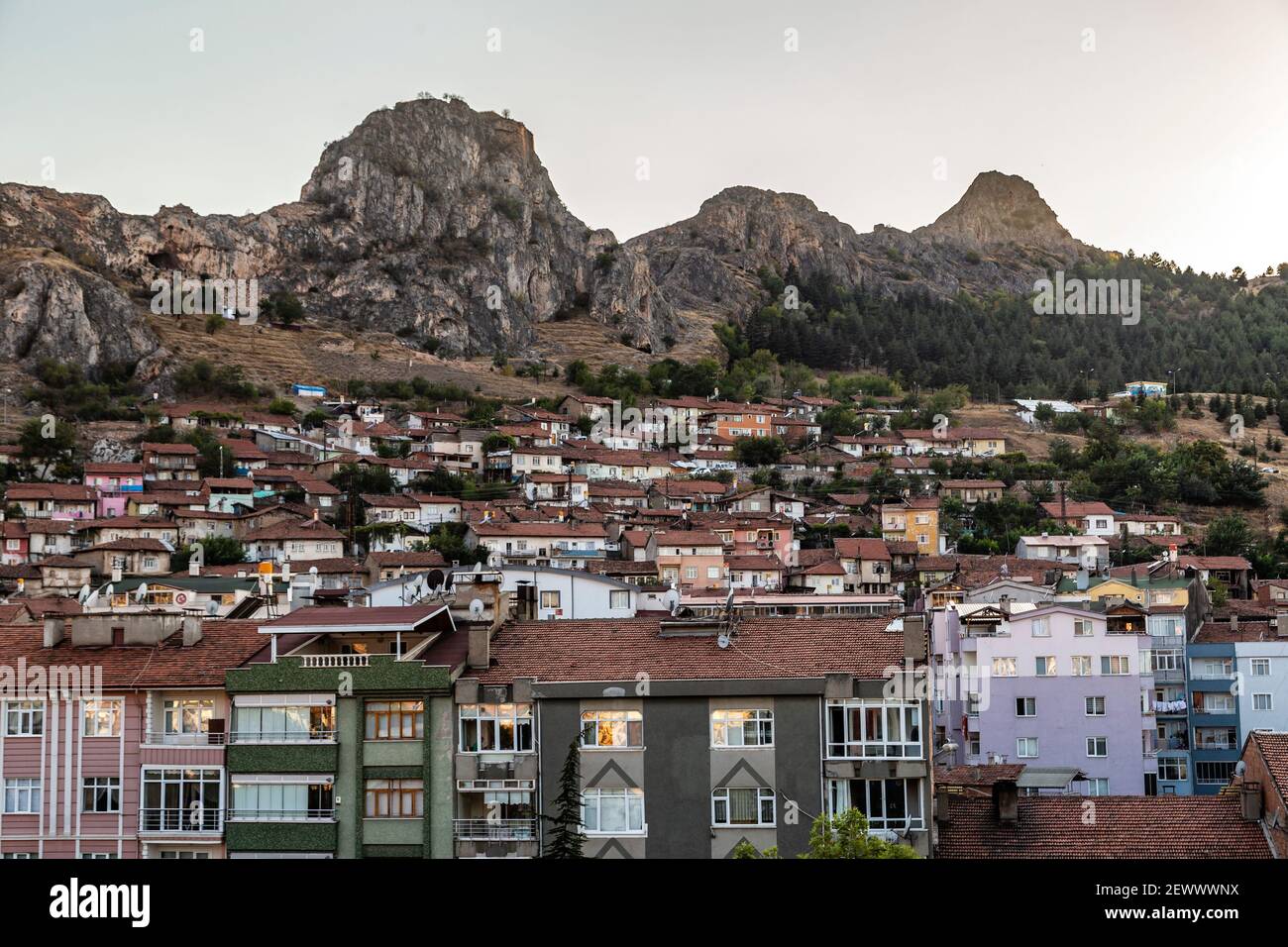 Turkey, civil architecture of the historic houses in the town of Tokat ...