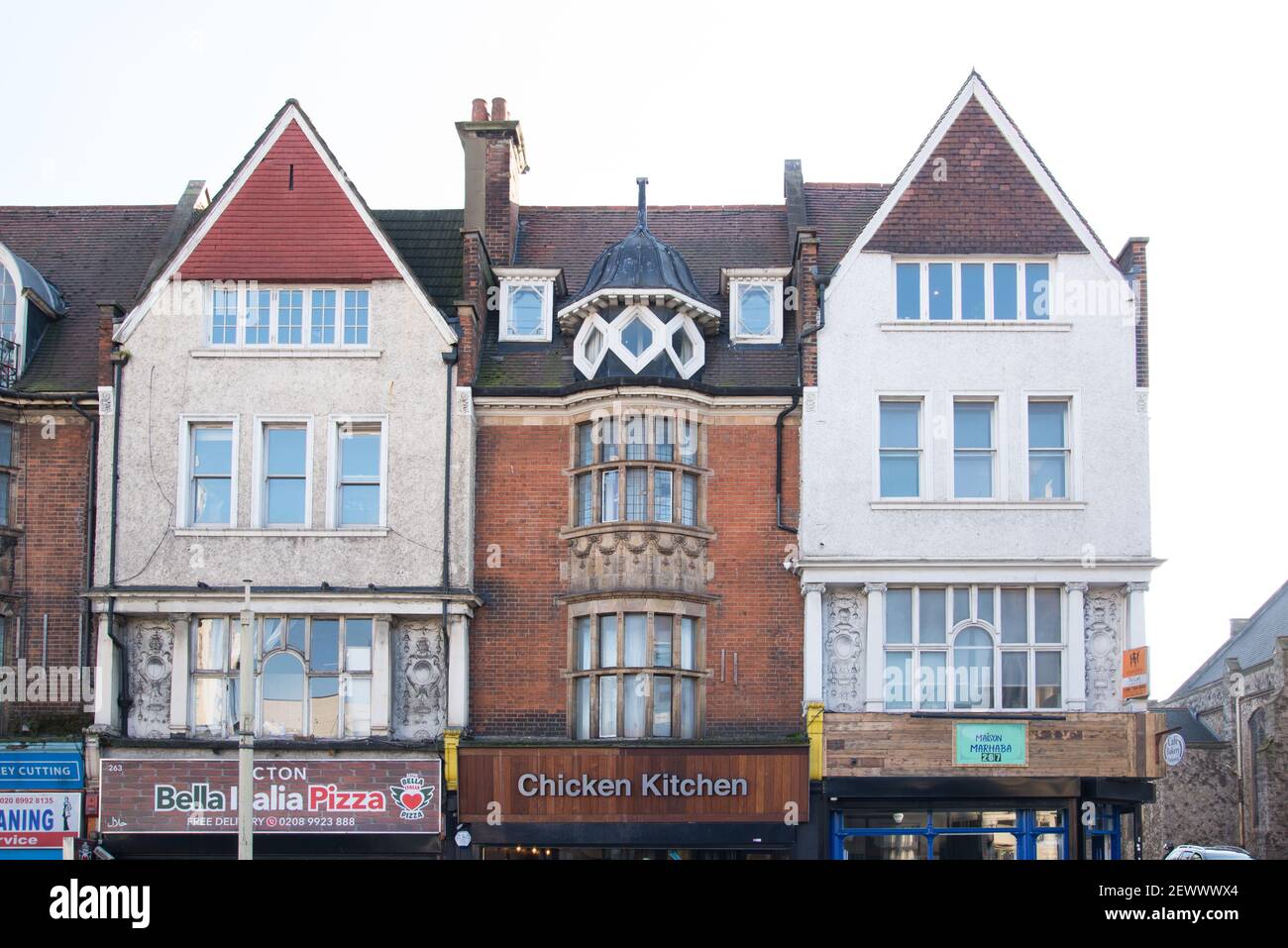 Kings Parade High Street Acton by A. H. Sykes Stock Photo - Alamy