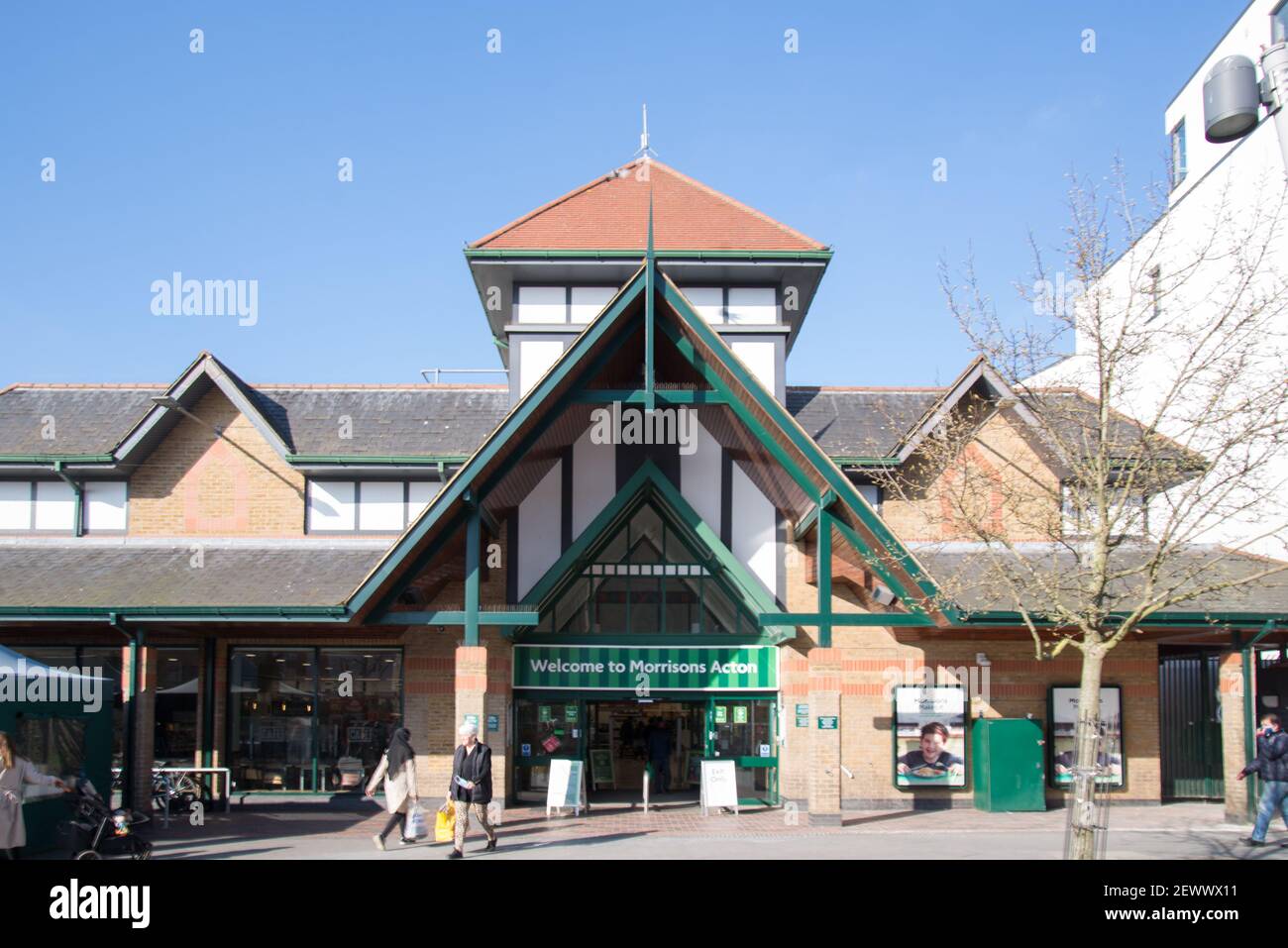 Morrisons Supermarket 1 High Street Acton Stock Photo - Alamy