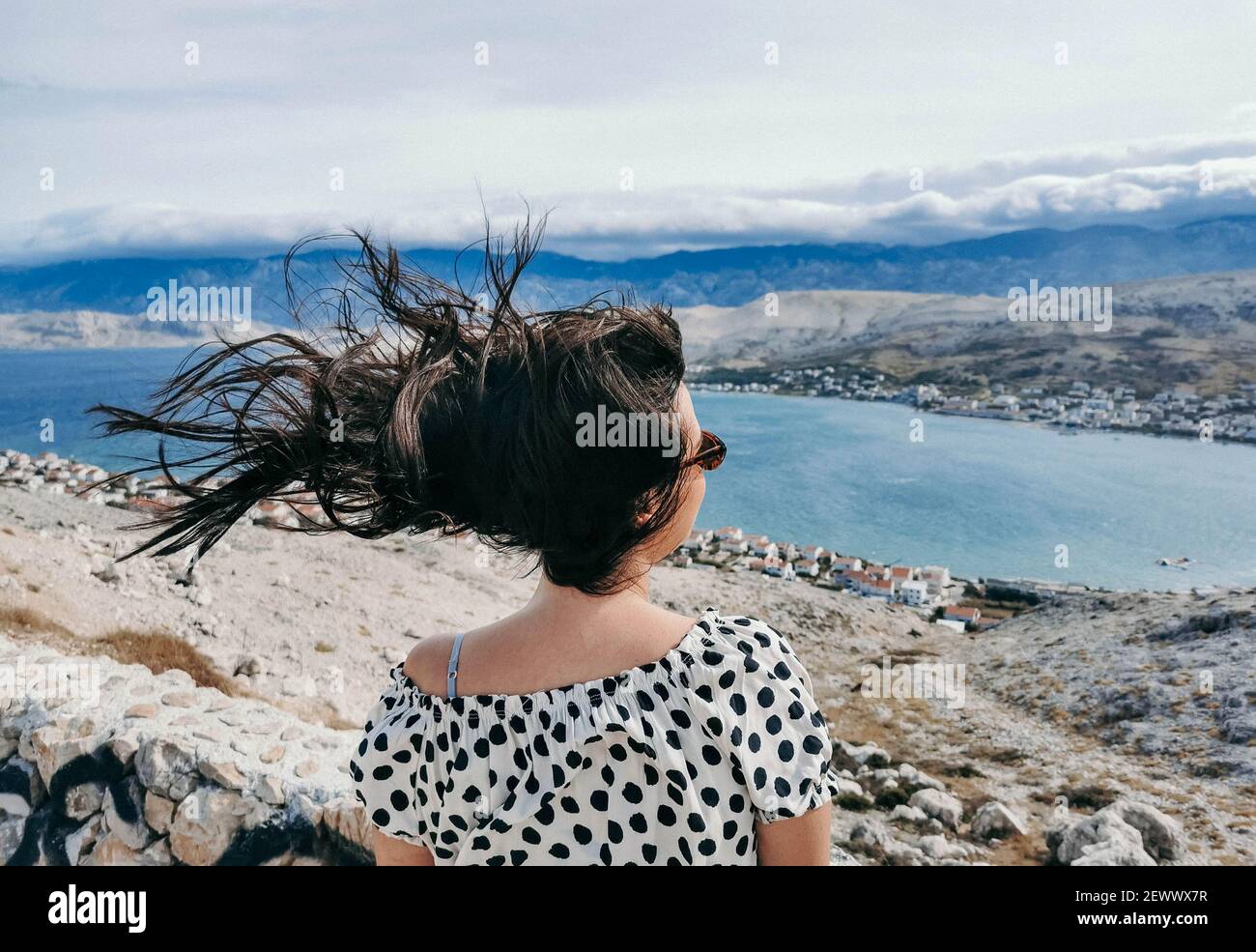 Blown fabric hi-res stock photography and images - Alamy