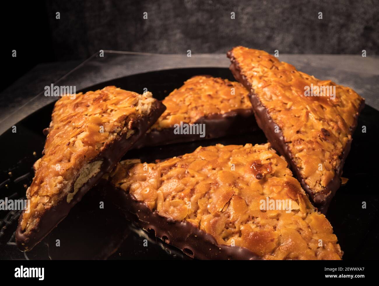 Nut pastry triangles hi-res stock photography and images - Alamy
