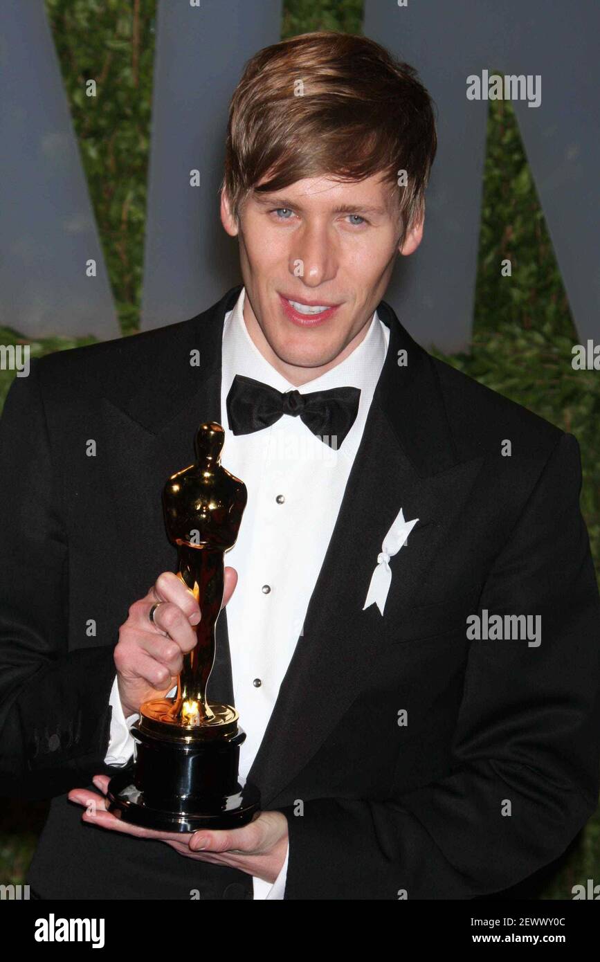 Screenwriter Dustin Lance Black attends the Vanity Fair Oscar Party at ...