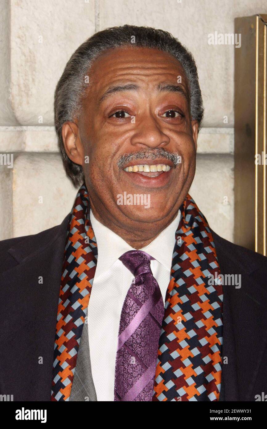 Reverend Al Sharpton attends the opening night performance of David ...