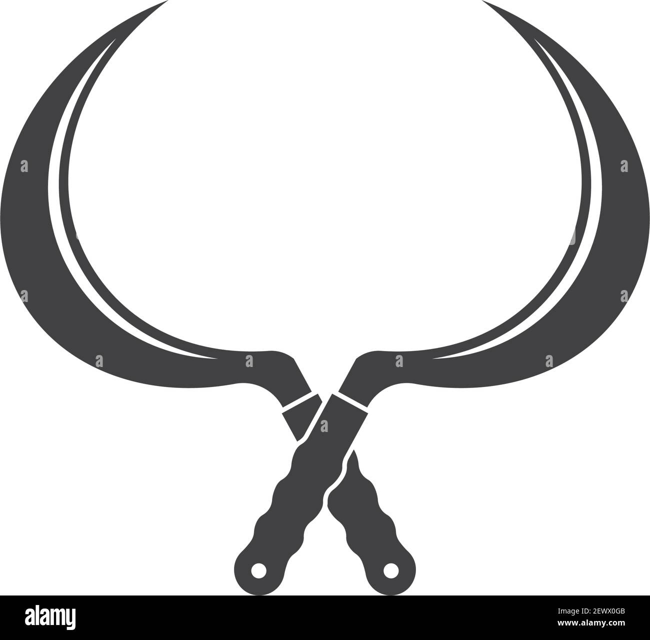 Hammer and sickle logo Cut Out Stock Images & Pictures - Alamy