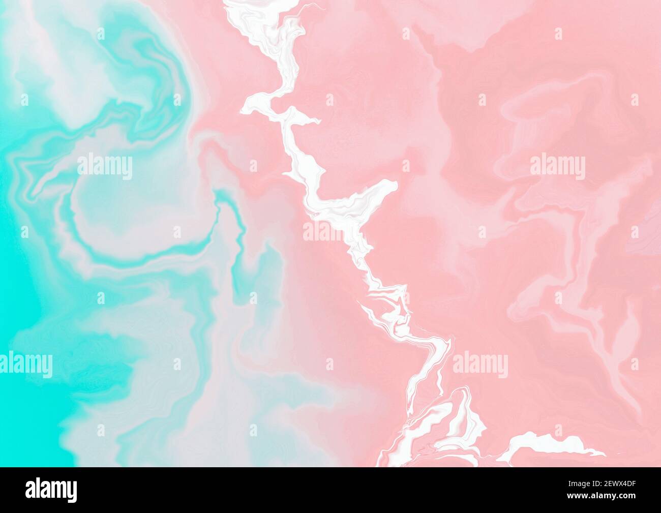 An illustration of an abstract background of pink and blue mixed oily ...