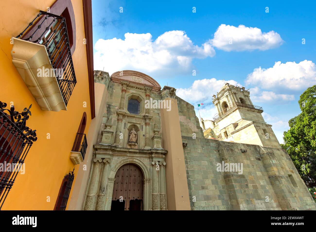 Landmark Oaxaca Cathedral (Cathedral of Our Lady of the Assumption) on ...