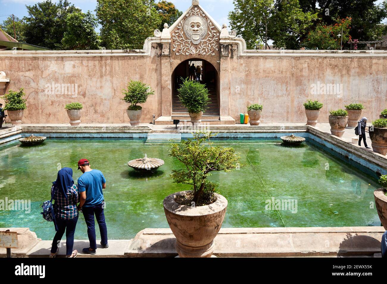Taman Sari Water Castle, former royal gardens of the Sultan, Yogyakarta ...