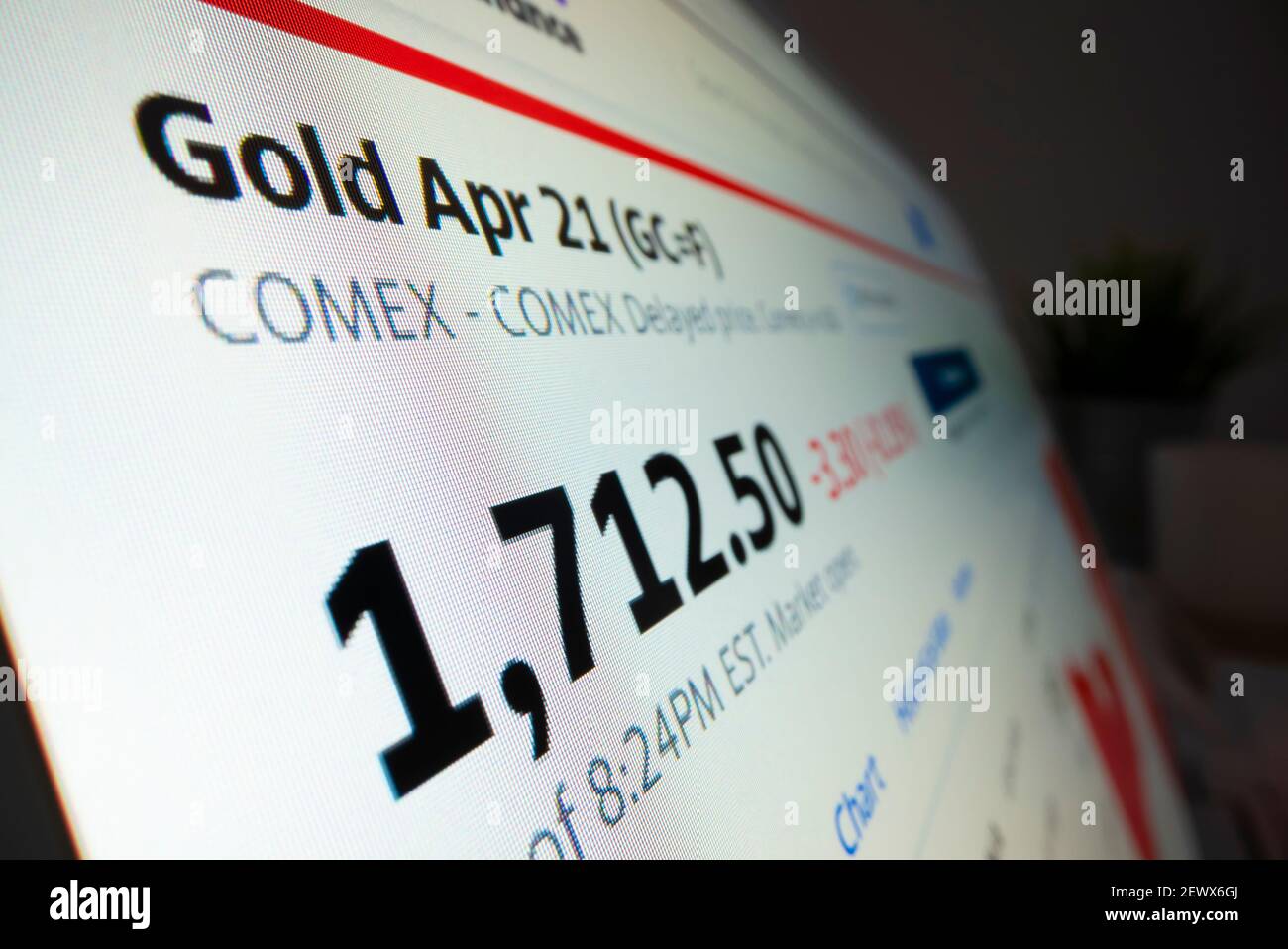 Gold price hi-res stock photography and images - Alamy