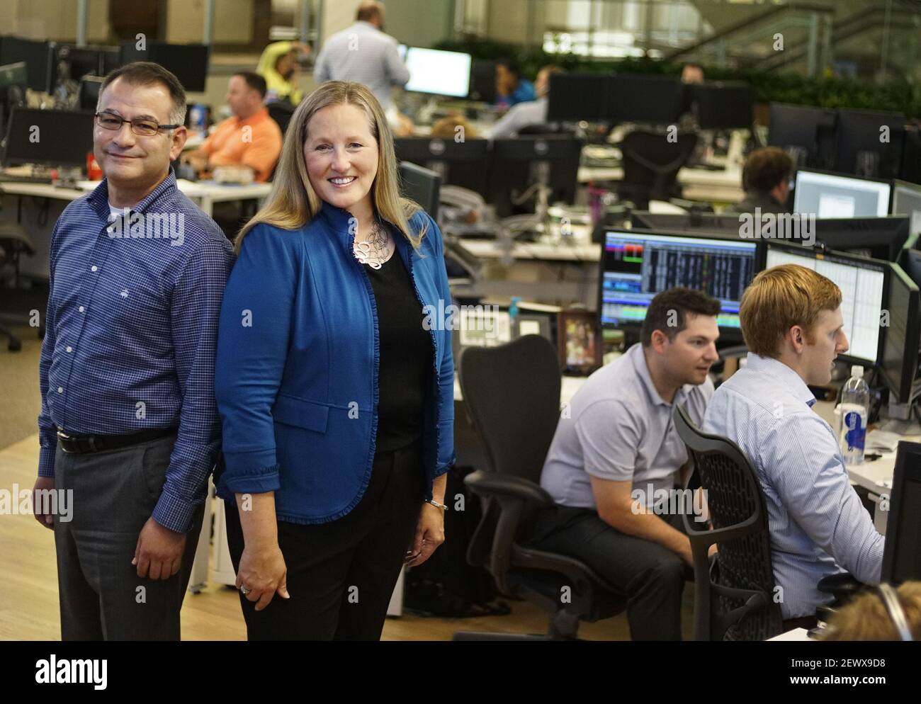 Army and National Guard veterans Robert Frias and Sheila Jessen were ...