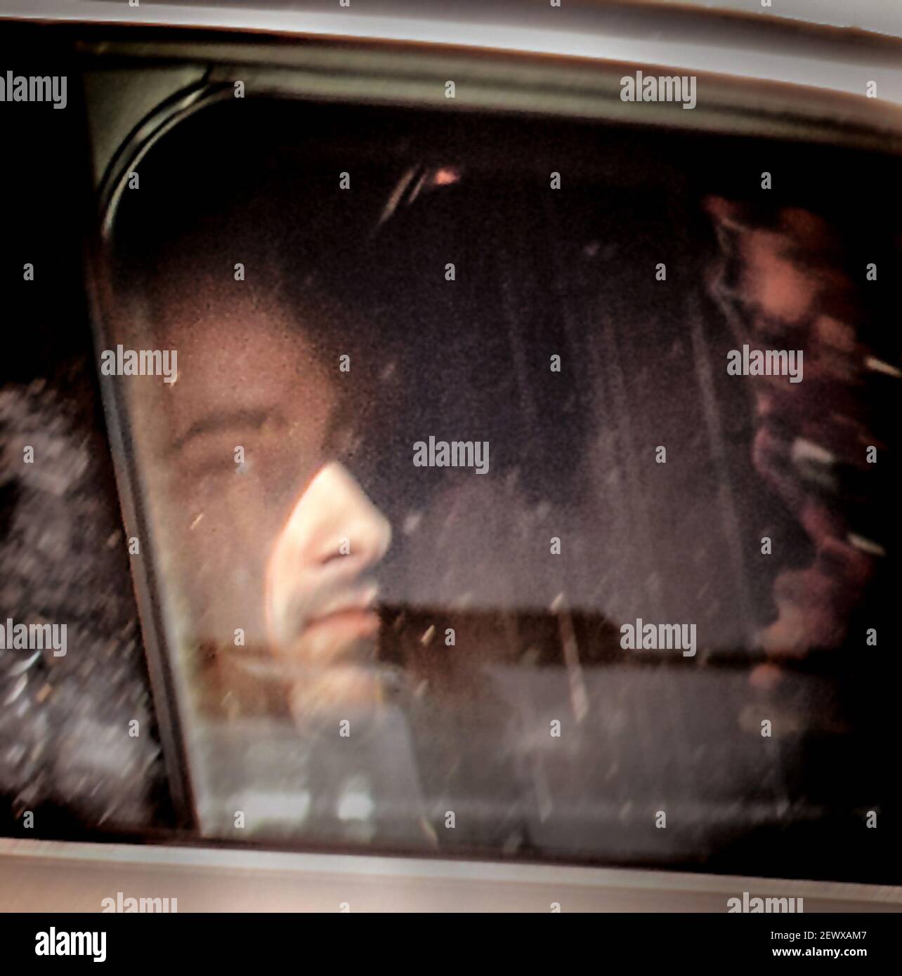 Kyle Navin is transported from State Police Troop G to Superior Court ...