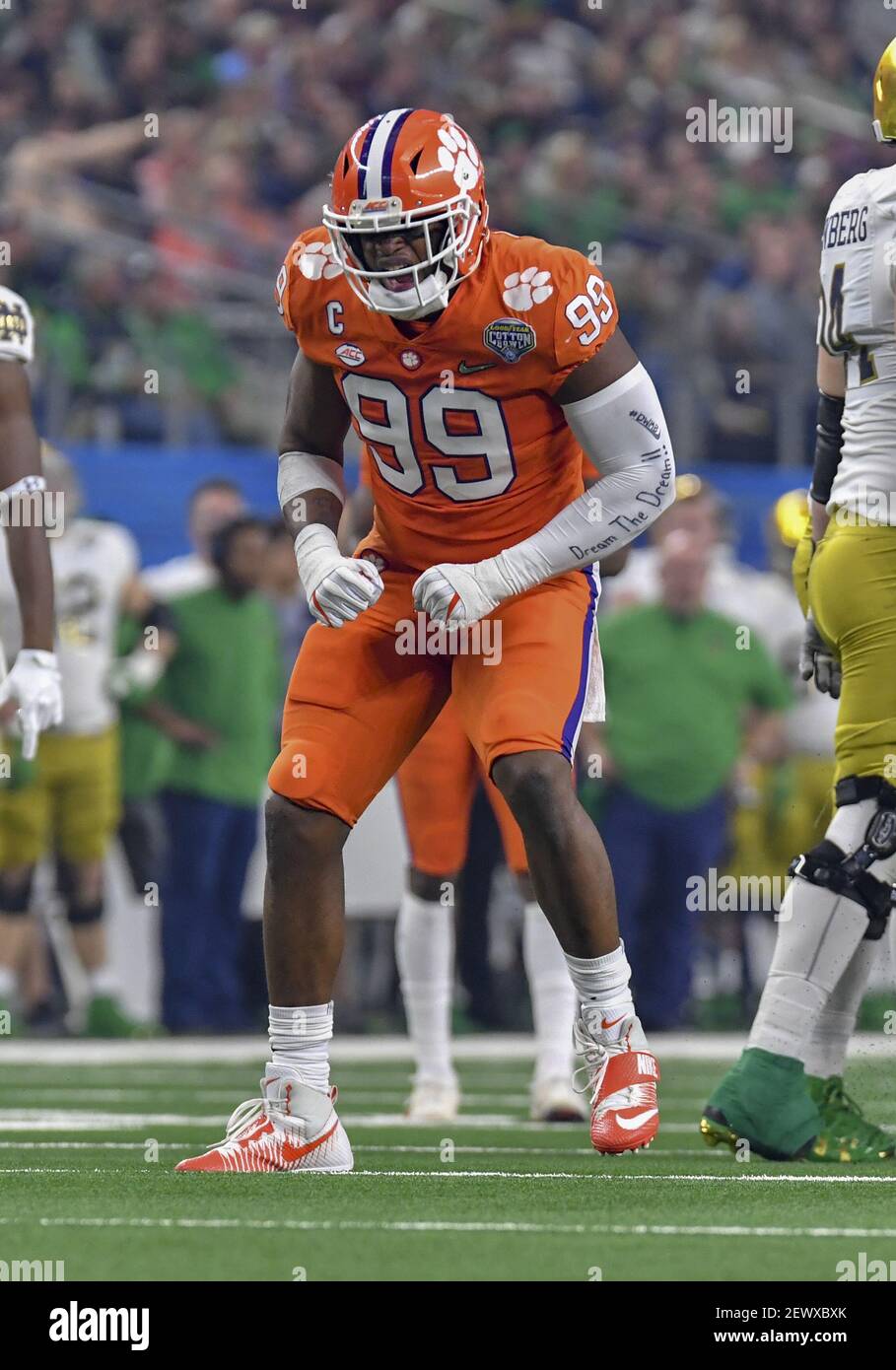 December 29, 2018: Clemson Tigers defensive end Clelin Ferrell #99 in ...