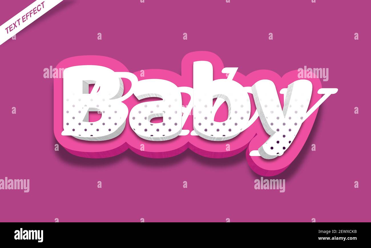 Kids 3d text hi-res stock photography and images - Alamy