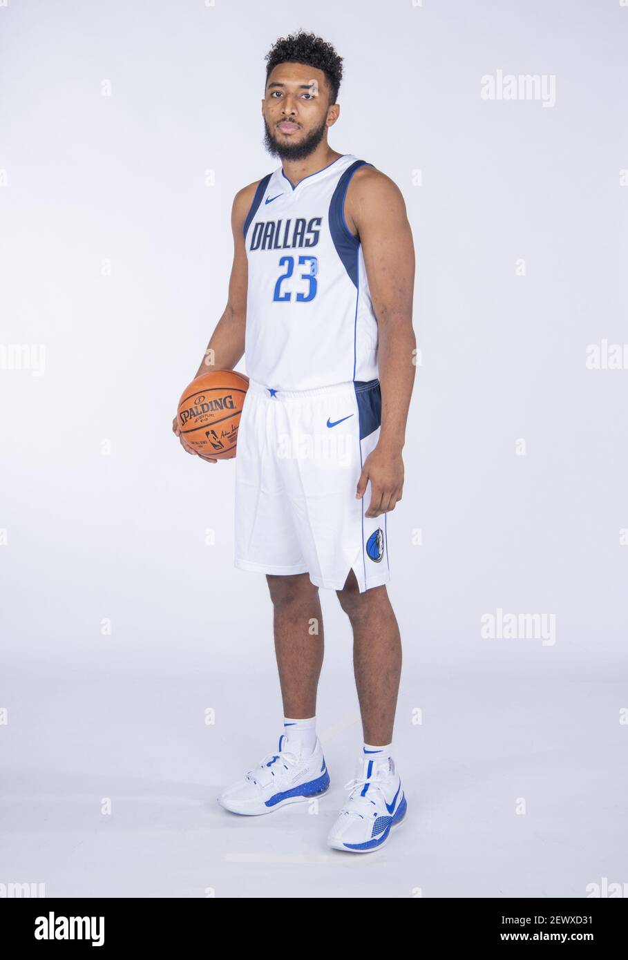 Sept 30, 2019: Dallas Mavericks guard Josh Reaves #23 poses during the ...