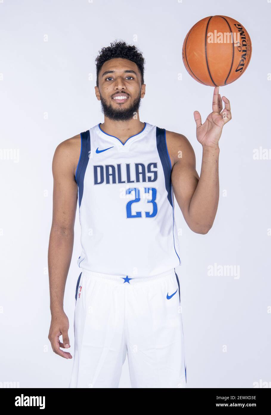 Sept 30, 2019: Dallas Mavericks guard Josh Reaves #23 poses during the ...