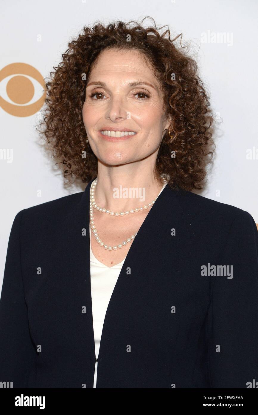 Actress Mary Elizabeth Mastrantonio attends the 2015 CBS Upfront at ...