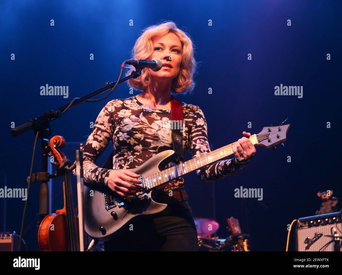 HOLLYWOOD-FLORIDA, JANUARY 4: Amanda Shires performs during the opening ...