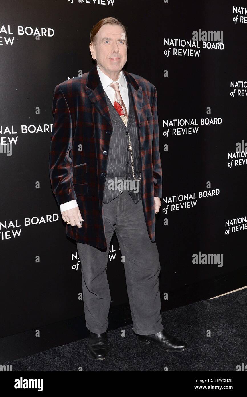 Actor Timothy Spall attends the 2014 National Board of Review Gala at ...