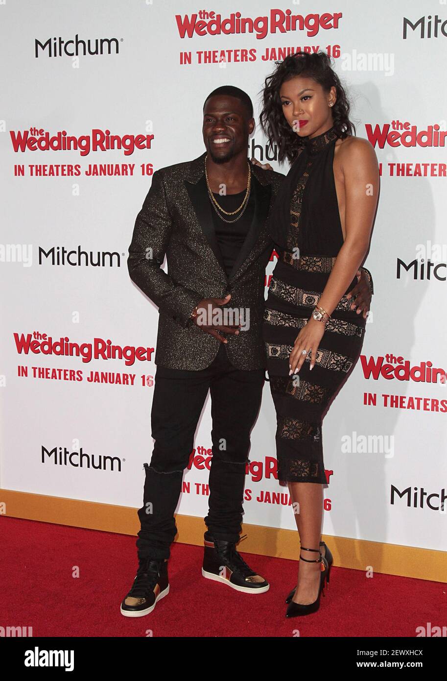 Kevin Hart attends The World Premiere of "The Wedding Ringer" held at ...