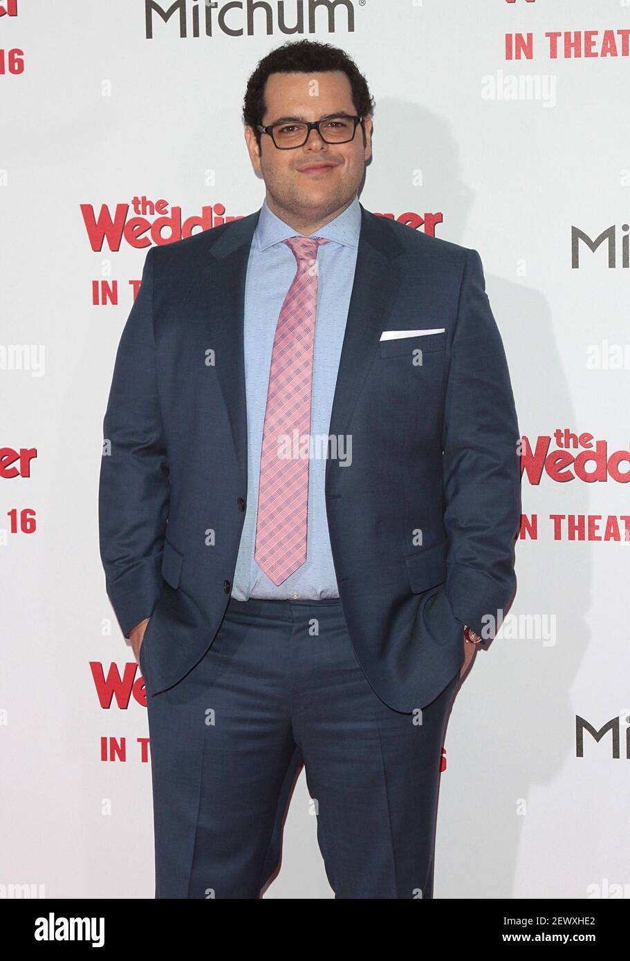 Josh Gad attends The World Premiere of "The Wedding Ringer" held at the ...