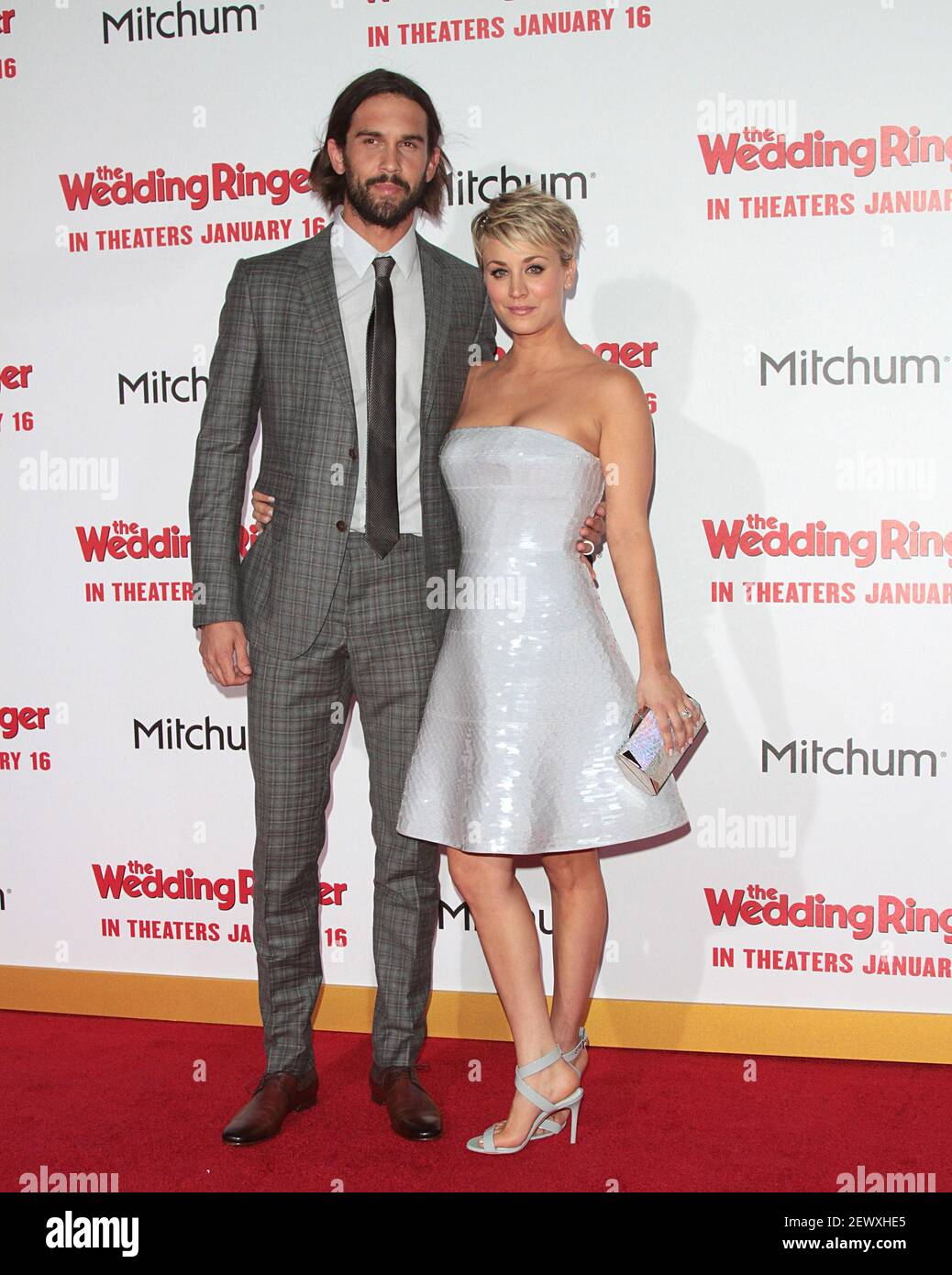 Kaley Cuoco-Sweeting attends The World Premiere of "The Wedding Ringer ...