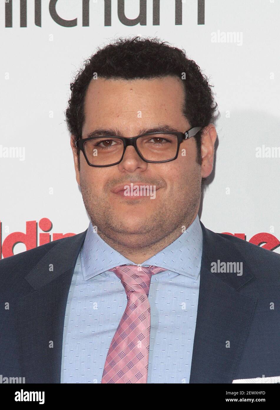 Josh Gad attends The World Premiere of "The Wedding Ringer" held at the ...