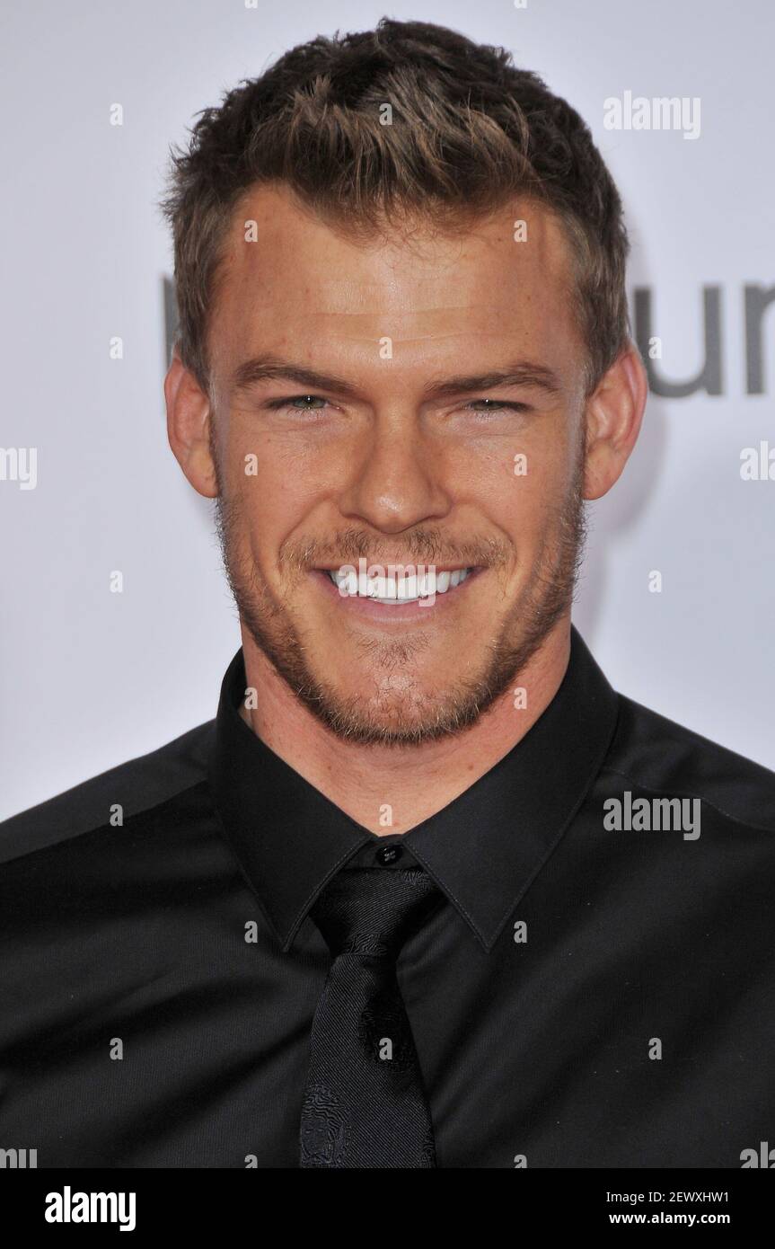 Alan Ritchson at "The Wedding Ringer" Los Angeles Premiere held at the ...