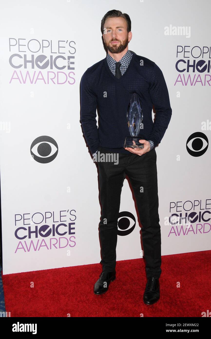 7 January 2015 - Los Angeles, California - Chris Evans. People's Choice ...