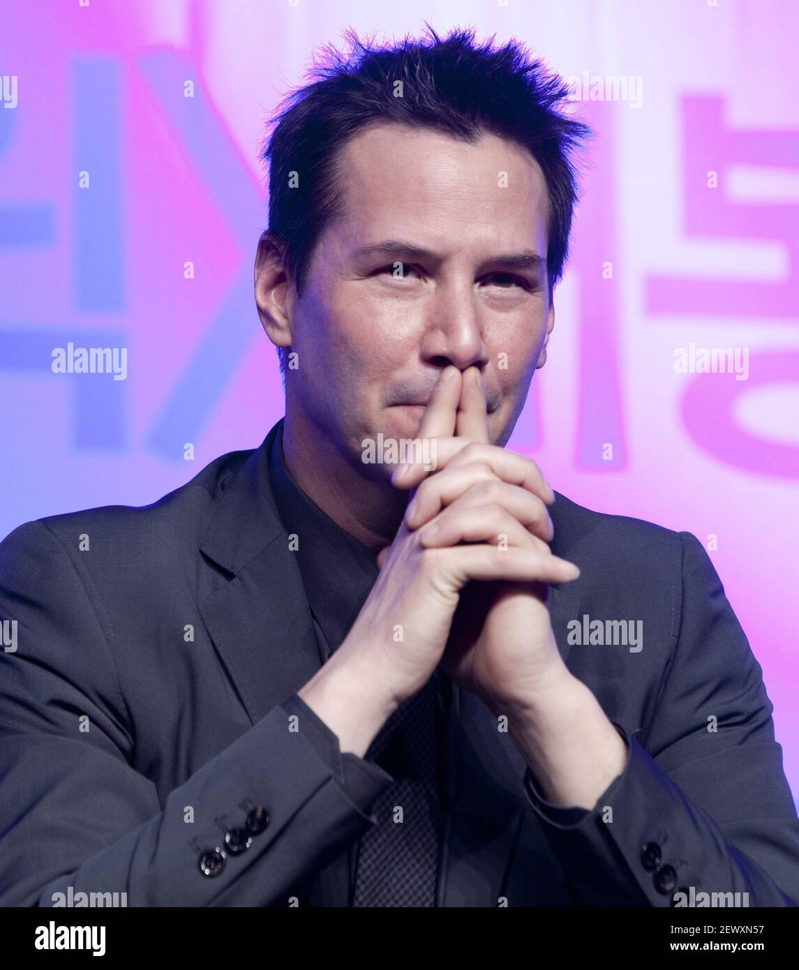 8 January 2015 - Seoul, South Korea : Actor Keanu Reeves attends a ...