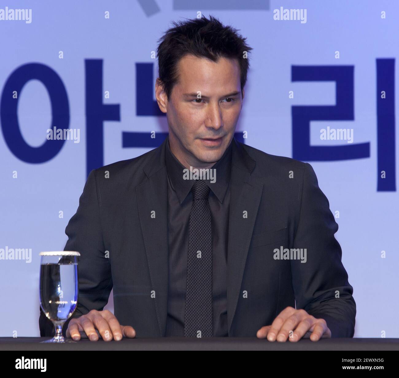 8 January 2015 - Seoul, South Korea : Actor Keanu Reeves attends a ...