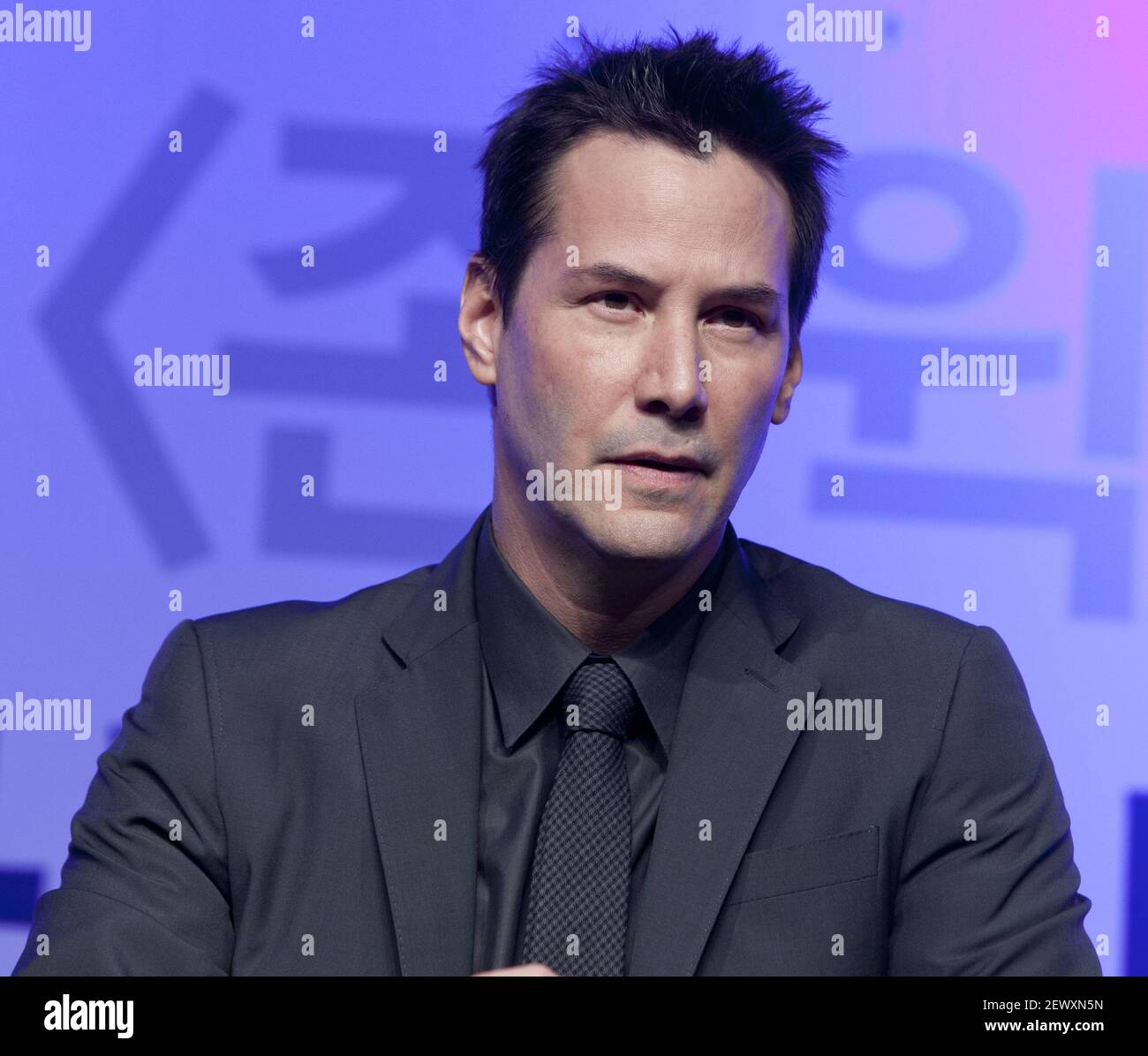 8 January 2015 - Seoul, South Korea : Actor Keanu Reeves attends a ...