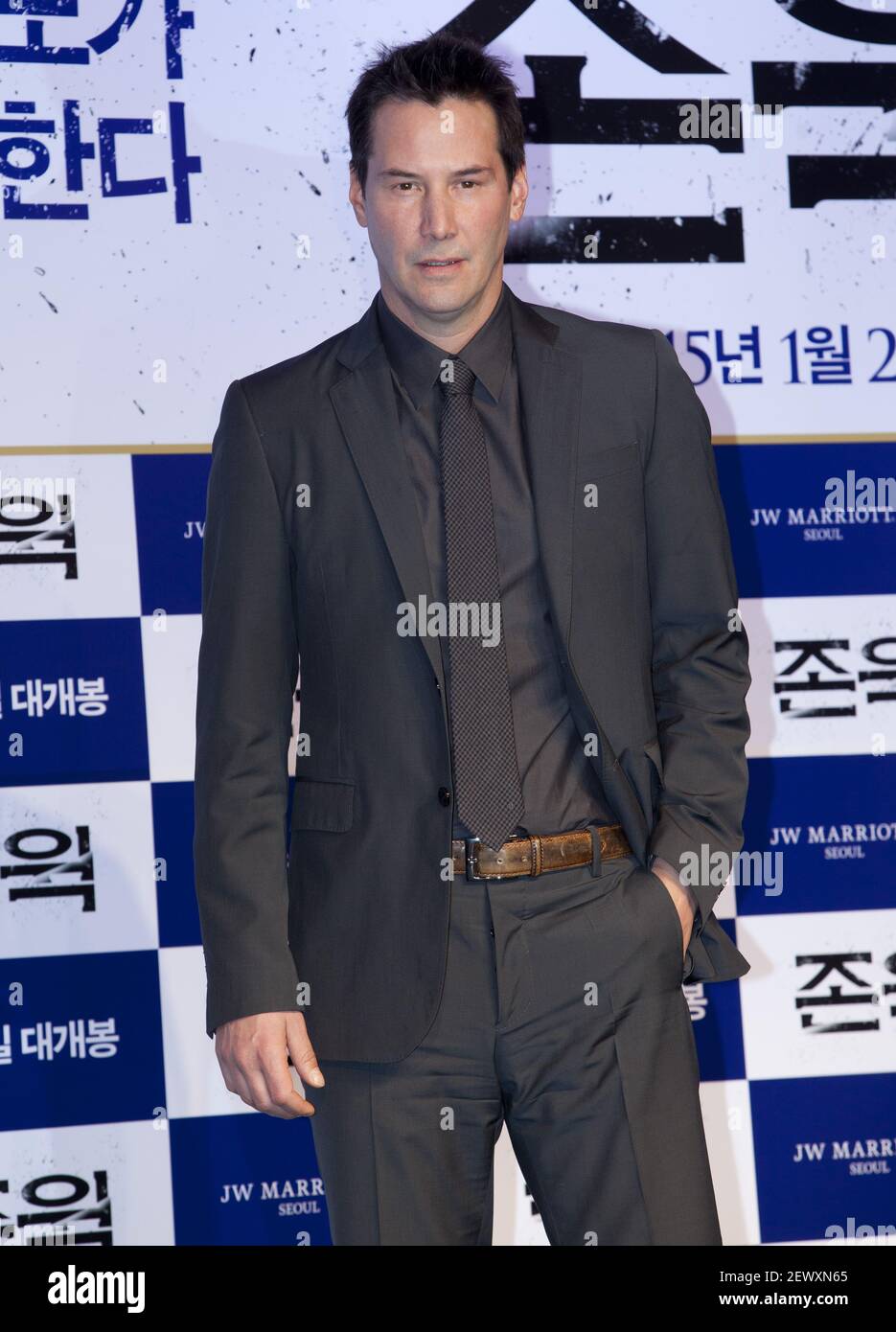 8 January 2015 - Seoul, South Korea : Actor Keanu Reeves attends a ...