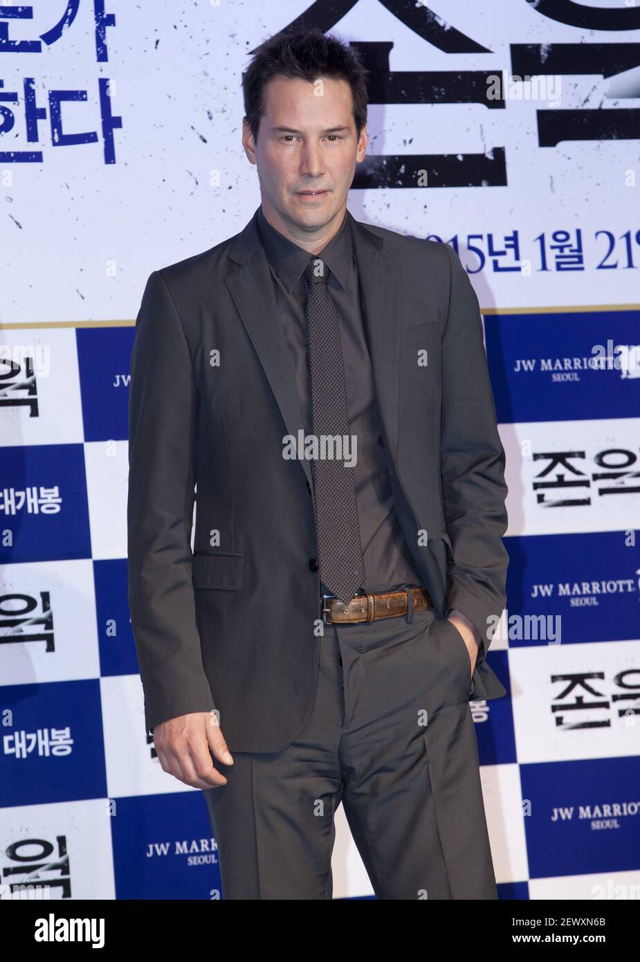 8 January 2015 - Seoul, South Korea : Actor Keanu Reeves attends a ...