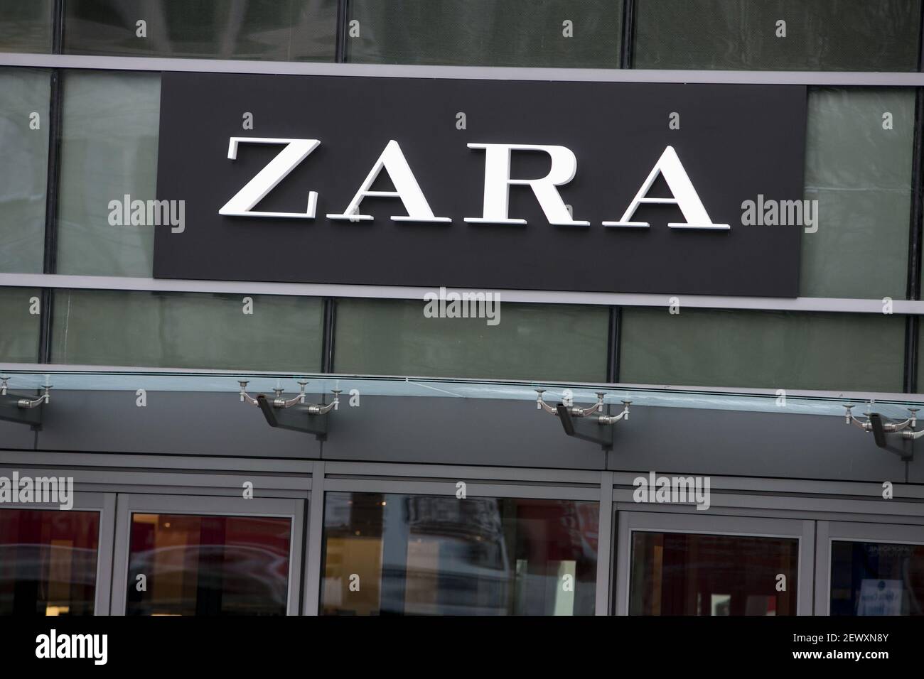 A Zara retail store in downtown Seattle, Washington, on January 3, 2015 ...