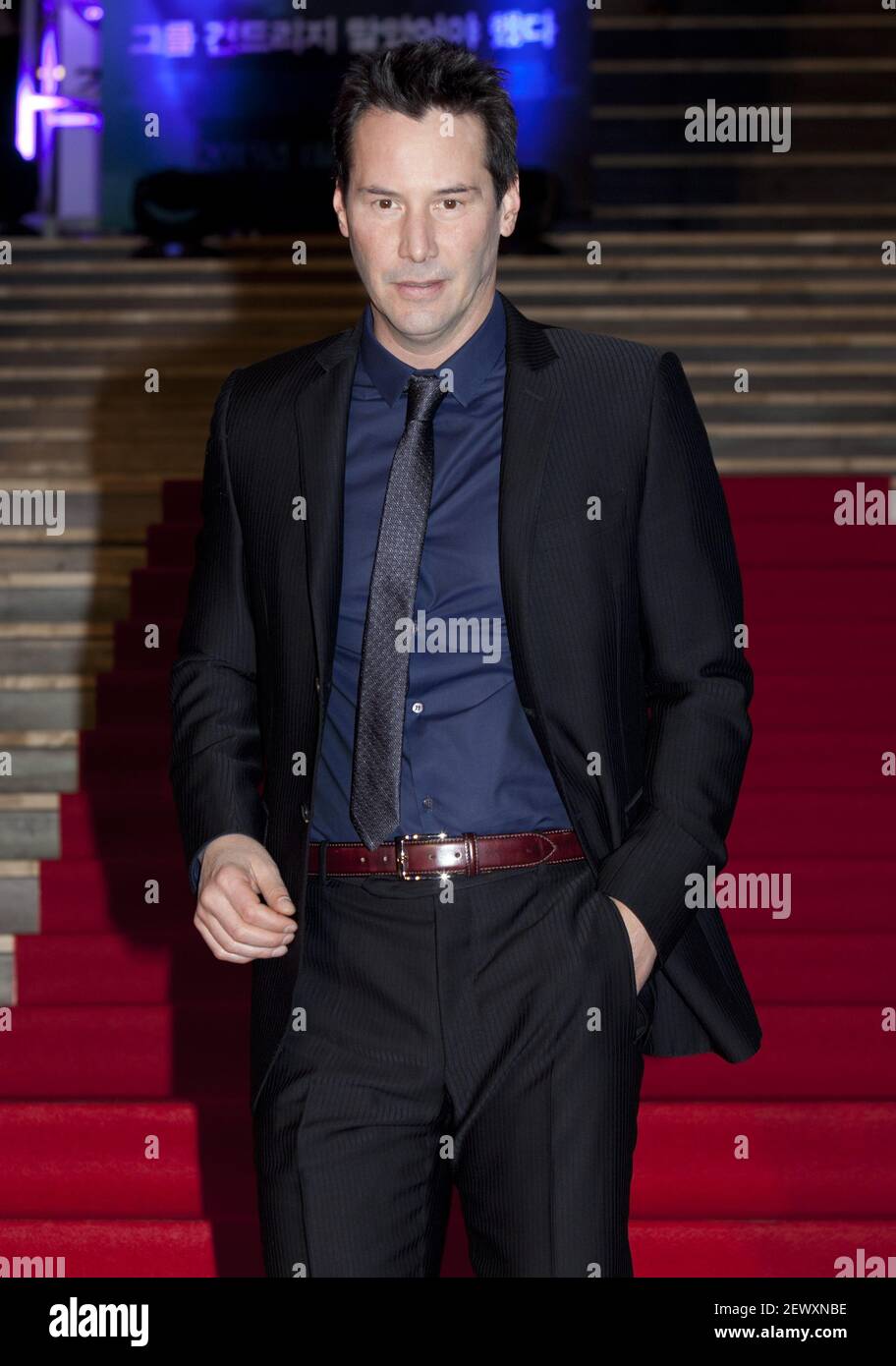 8 January 2015 - Seoul, South Korea : Actor Keanu Reeves arrives at the ...