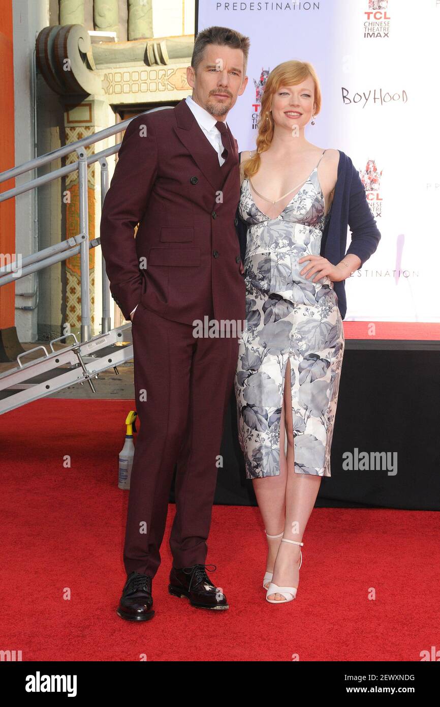8 January 2015 - Hollywood, California - Ethan Hawke, Sarah Snook ...
