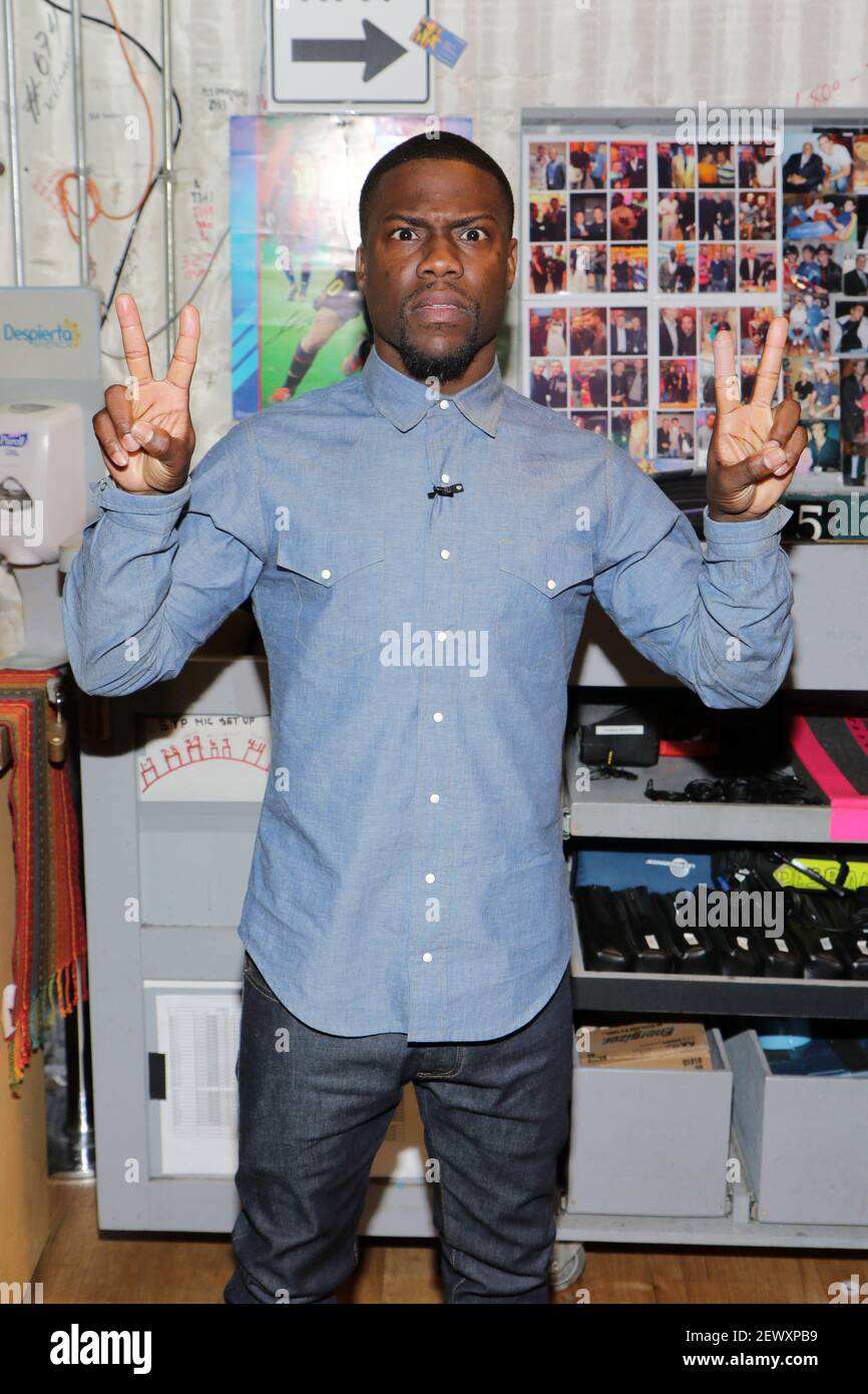 MIAMI - FLORIDA, January 9, 2015: Kevin Hart is seen in Despierta ...