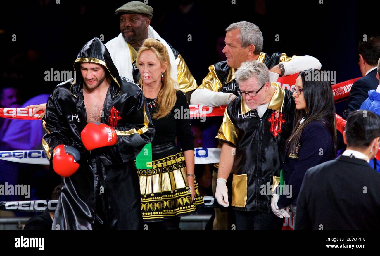 Throne Boxing Roc Nation Sports Event at Theater at Madison Square ...
