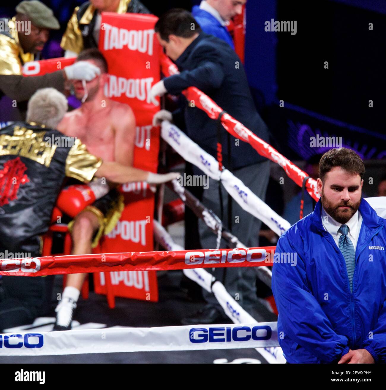 Throne Boxing Roc Nation Sports Event at Theater at Madison Square ...