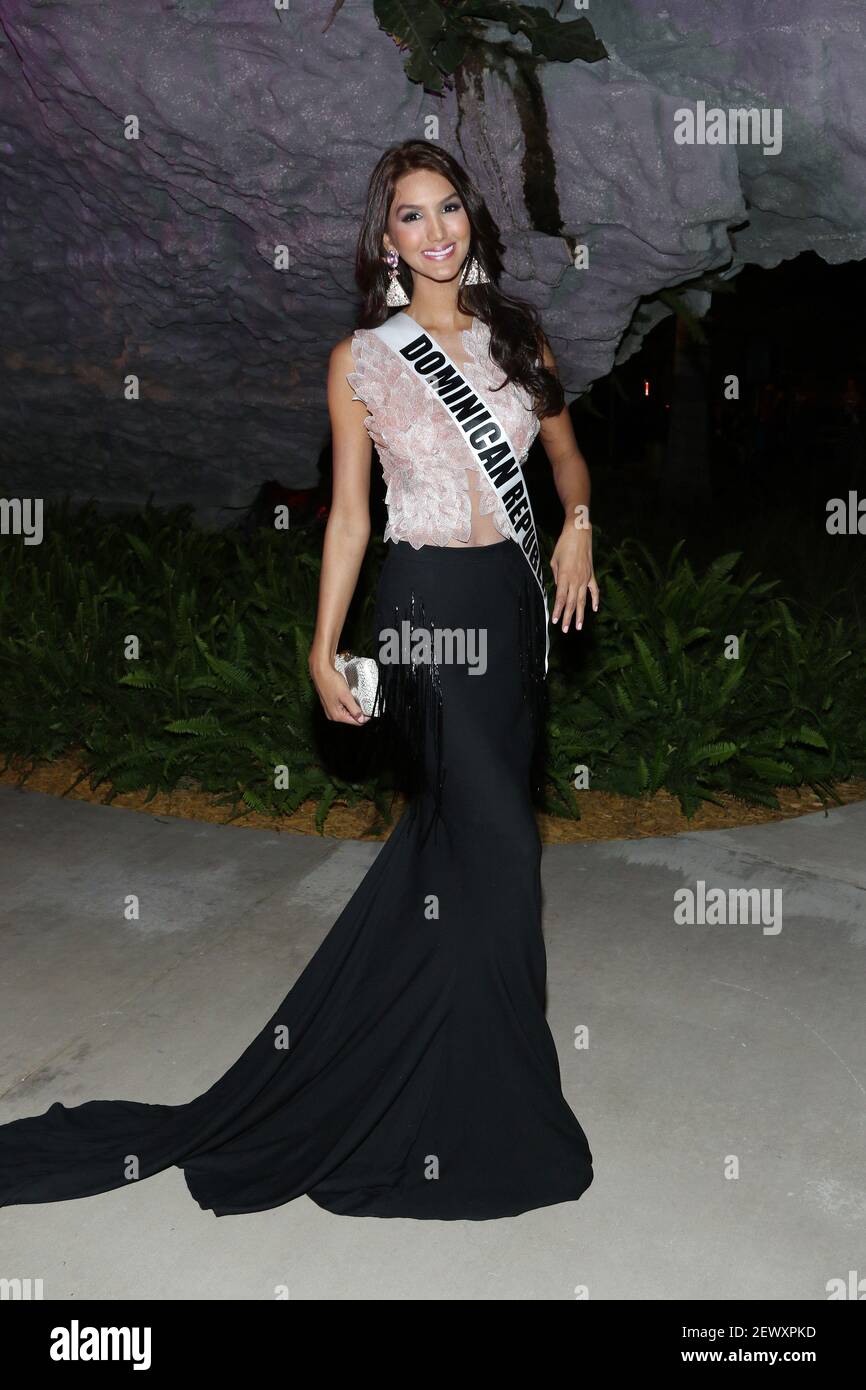 DORAL - FLORIDA, JANUARY9, 2014: Miss Dominican Republic Kimberly ...