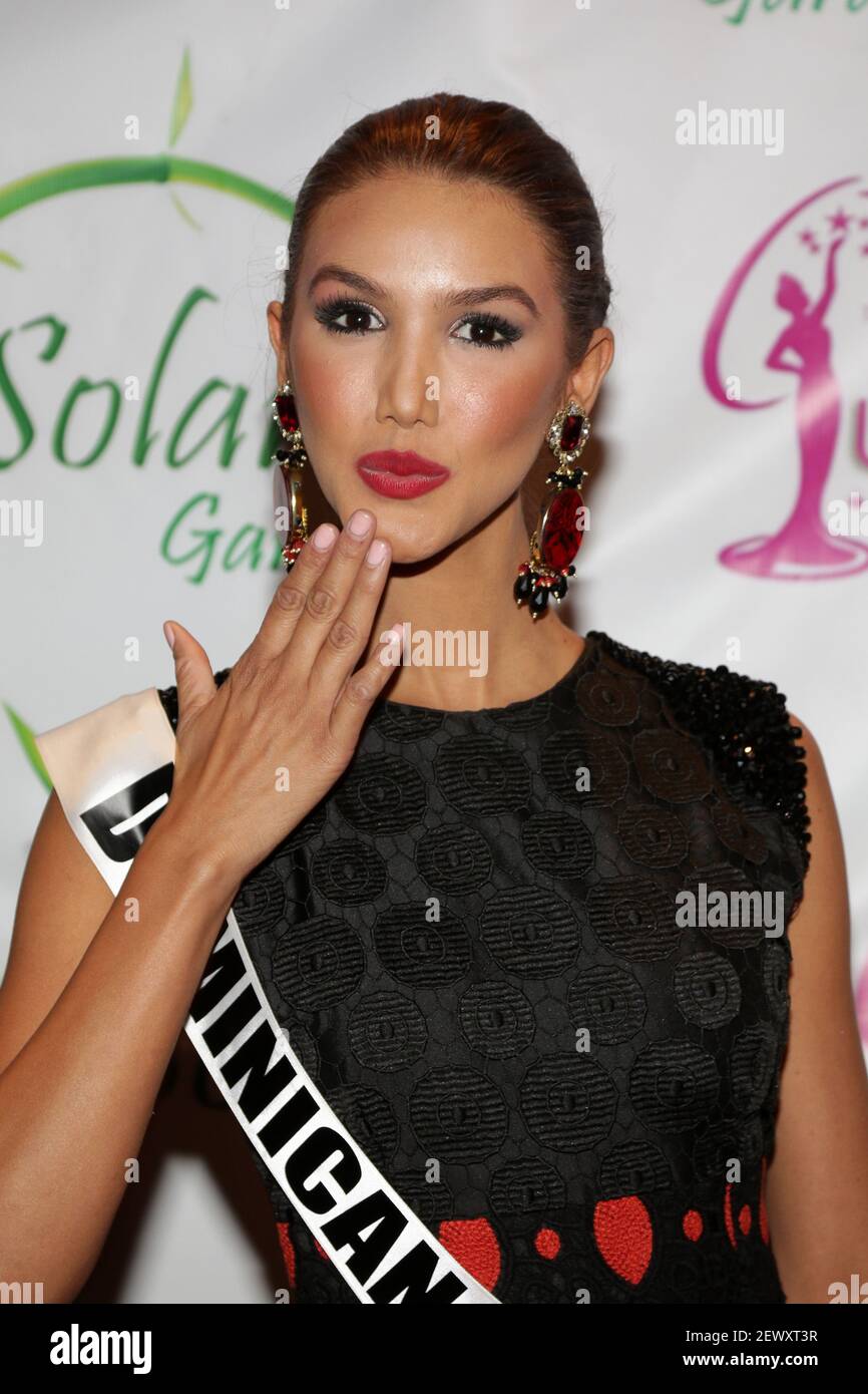 DORAL - FLORIDA, JANUARY 10, 2015: Miss Dominican Republic Kimberly ...