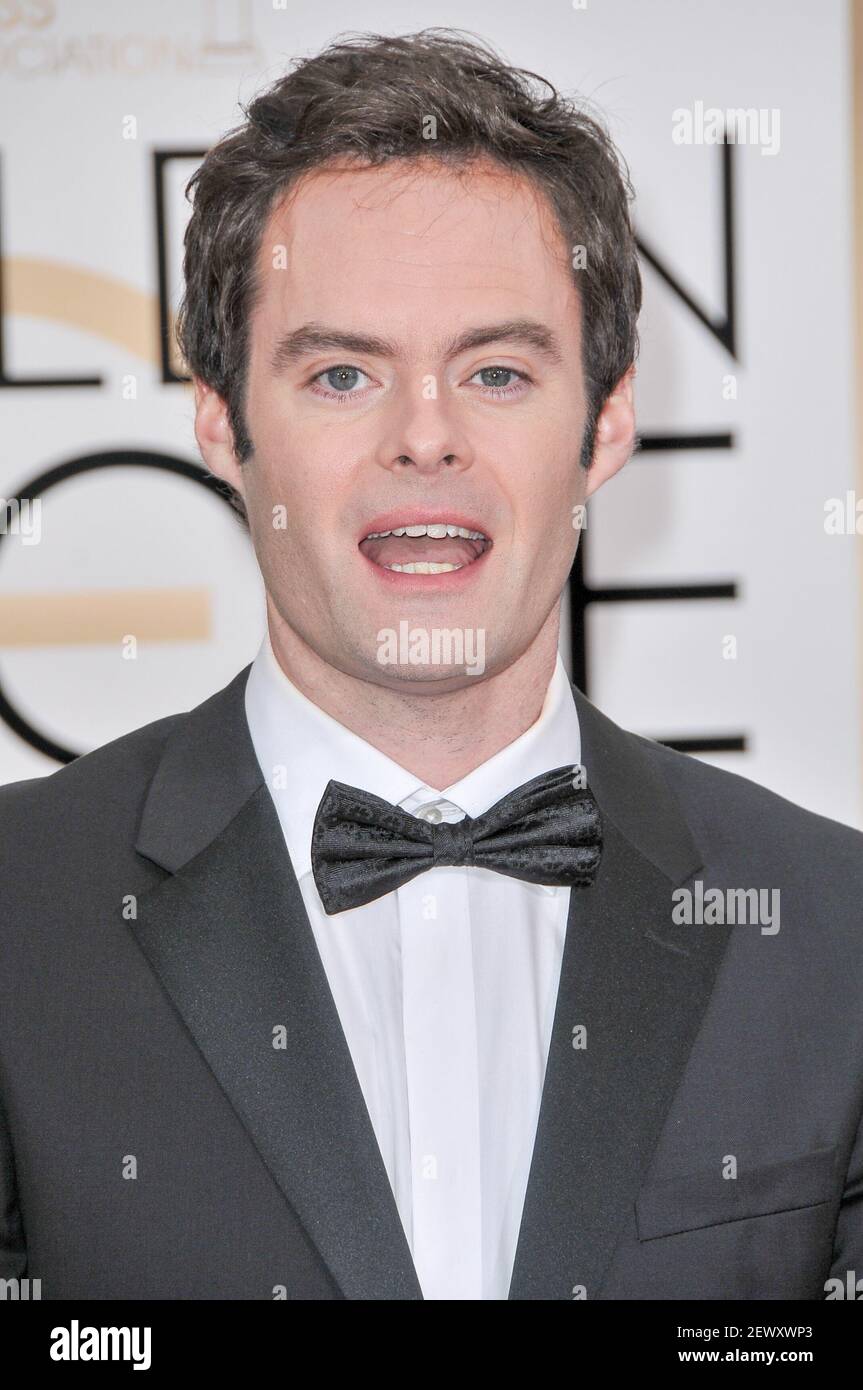 Actor and Comedian Bill Hader arrives at the 72nd Annual Golden Globe ...