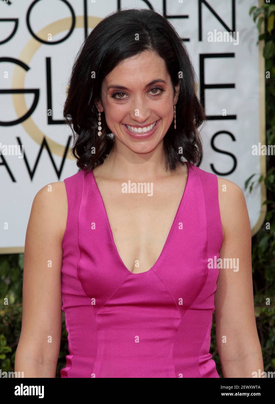 Sarah Treem arrives at the 72nd Annual Golden Globe Awards held at the ...