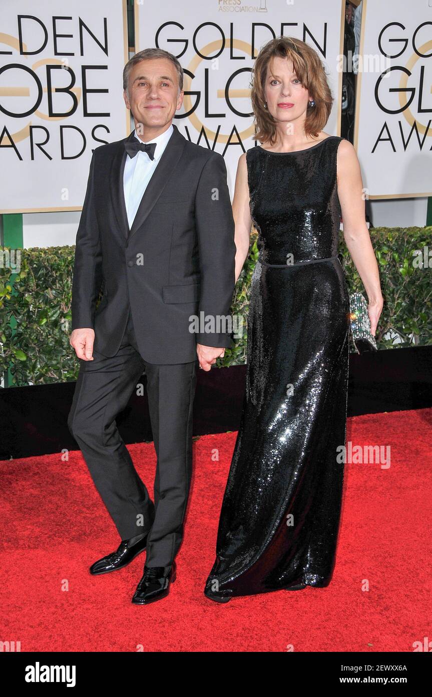 Actor Christoph Walz arrives at the 72nd Annual Golden Globe Awards ...