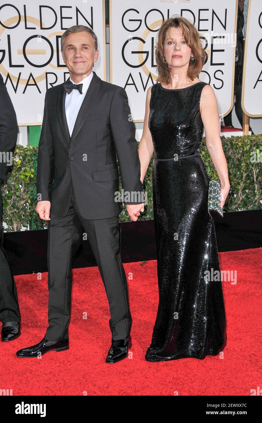 Actor Christoph Walz arrives at the 72nd Annual Golden Globe Awards ...