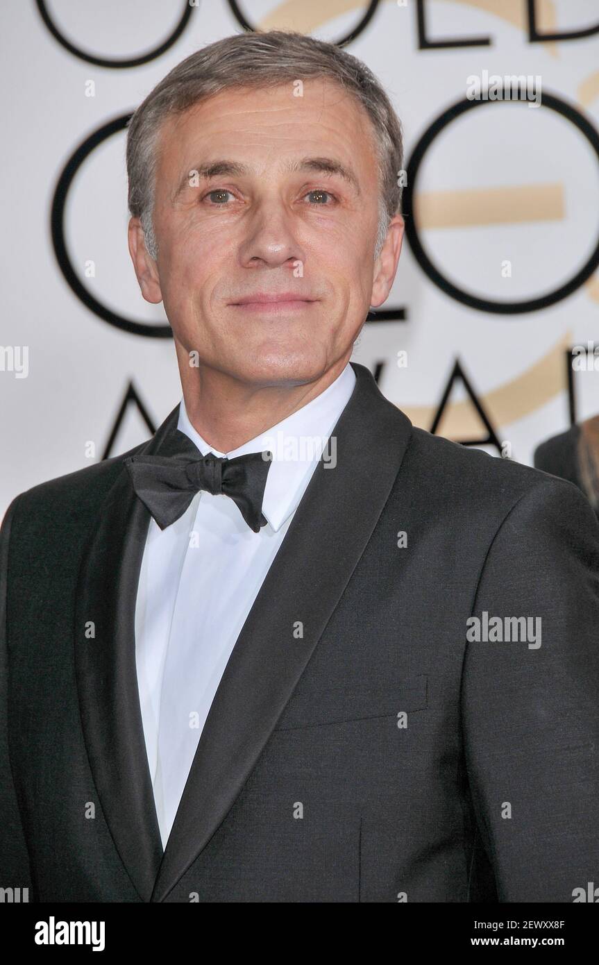 Actor Christoph Walz arrives at the 72nd Annual Golden Globe Awards ...